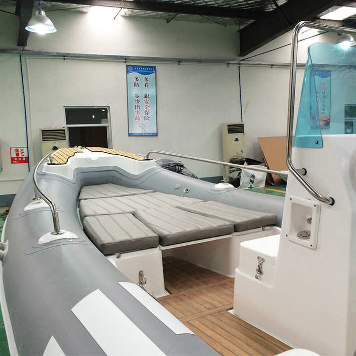 Luxury 20ft RIB Boat - Durable Fiberglass Hull & PVC Inflatable