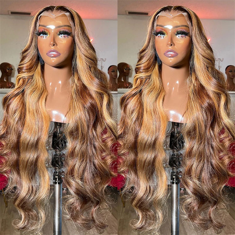 Cuticle Aligned Raw Wig - Piano Color Highlight Wigs