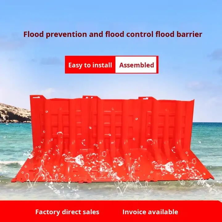 Flood Control Water Barrier Abs Plastic L-shaped Movable and Detachable ...