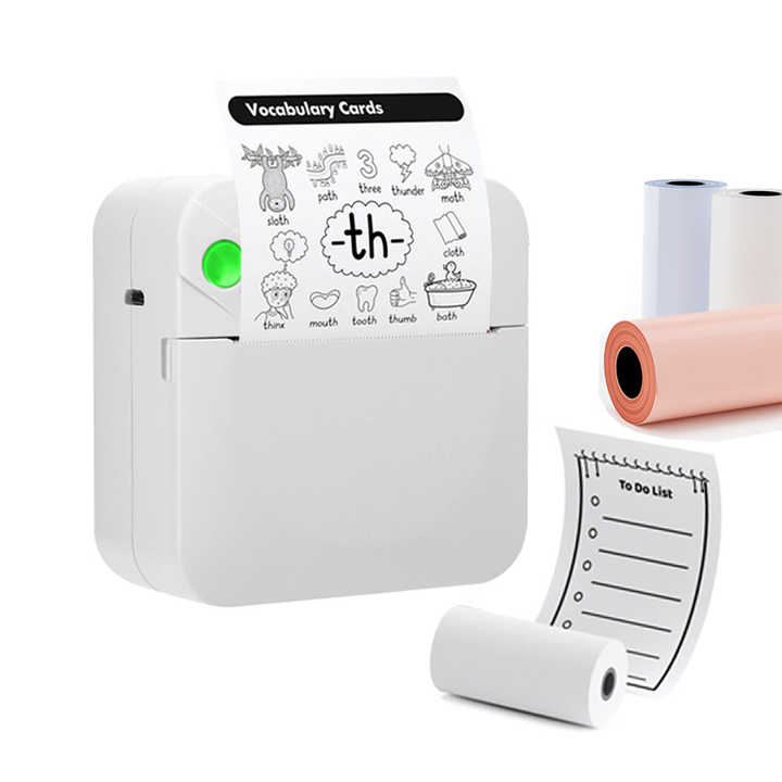 Tik tok Portable Thermal Mini Printer For Text Picture Photo Sticker ...