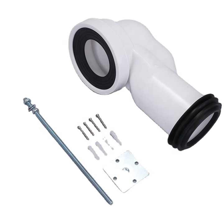 Toilet Pipe Fittings - Durable PP Plastic Pan Connectors