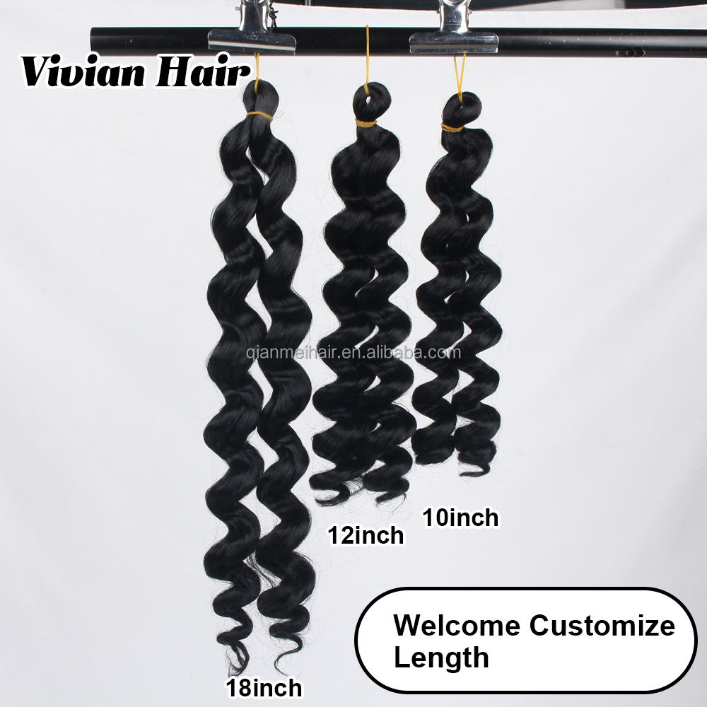 Premium Quality short french curls braids hair extensions for ...