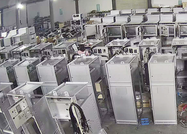 Direct Xingda soft frequency conversion starter cabinet fire pump fan ...