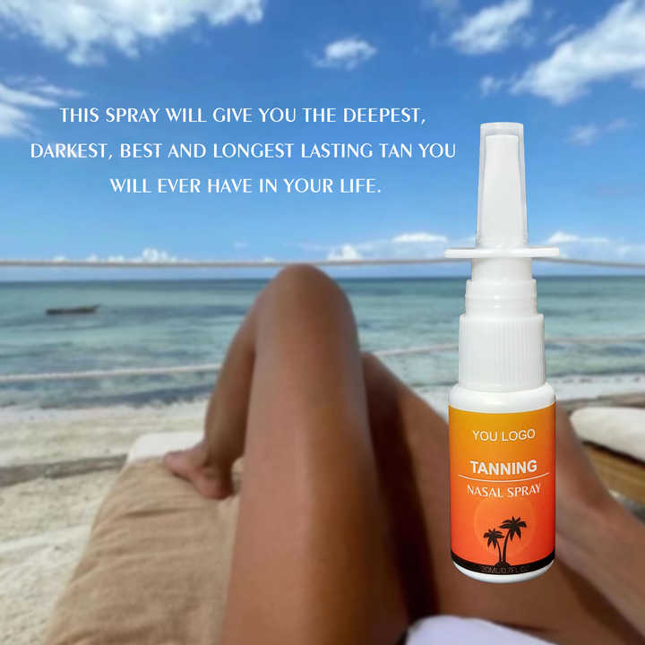Sunless Self Tanning Nasal Spray - Skin Tanning Spray 10ml, OEM