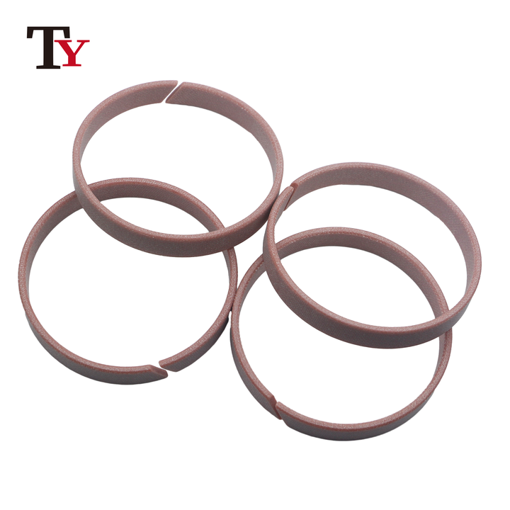 Pistonlu fenolik kumaş POM aşınma kılavuzu bant halka Piston çubuk PTFE ...