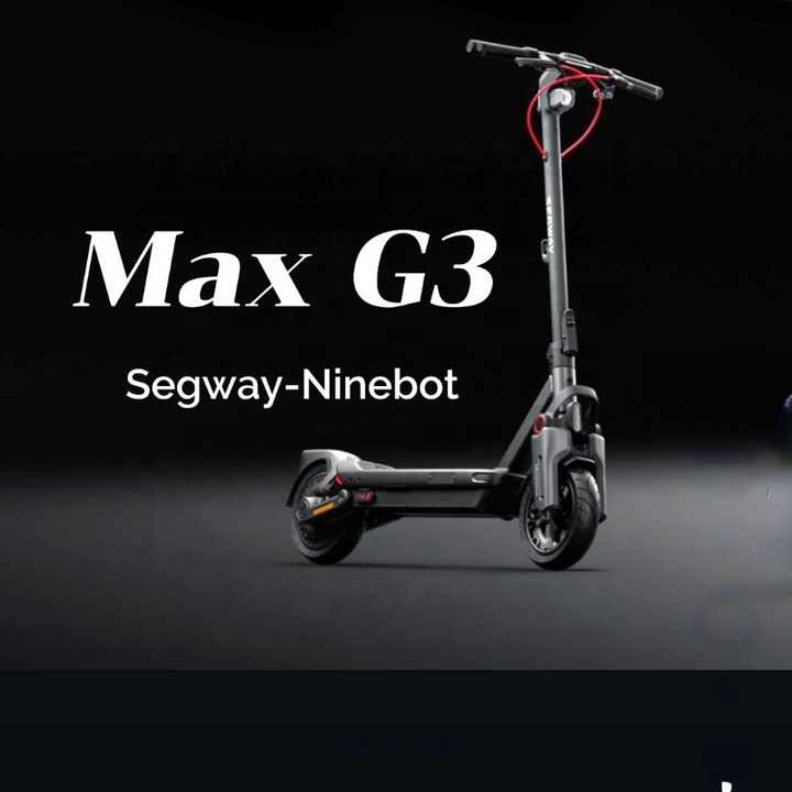 Segway Max G3 Electric Scooter - 2000W Power & Dual Suspension