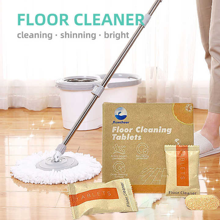 Multifunctional Floor Cleaner Dissolver Tablets Home Office Hotel Floor ...