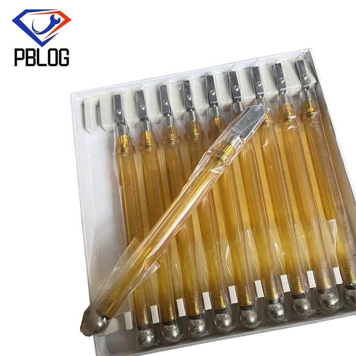 PBLOG 10 Pcs Glass Cutter Pen with Good Quality Diamond Wheel Cutting ...
