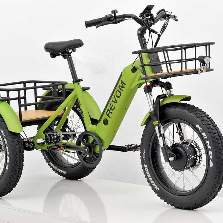 UK WAREHOUSE 48V 250W 3 Wheel Electric Tricycle with 12.8AH Battery 20 ...