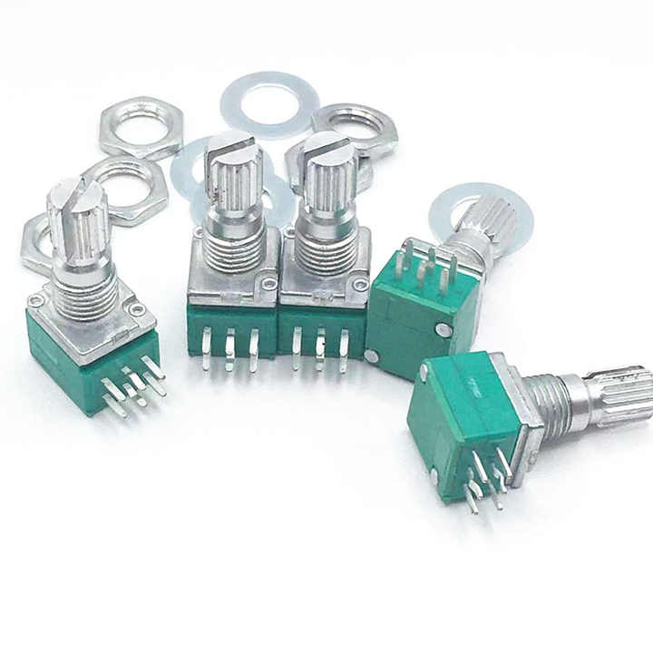 9mm Rotary Dual Potentiometer - B103 Potentiometer 1K-500K