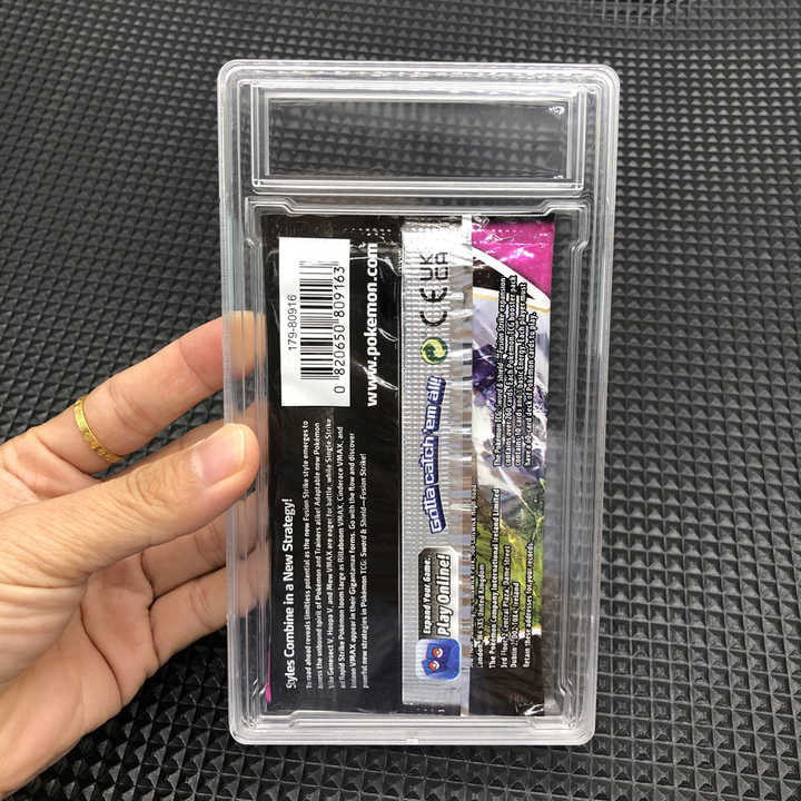 Acrylic Slab Cases for Pokemon TCG Booster Packs - Durable & Clear