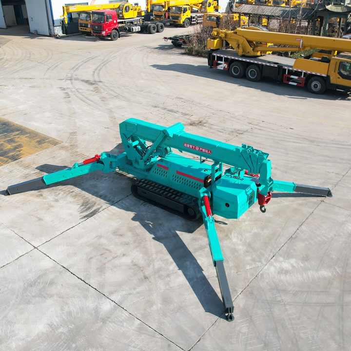 Spider Hydraulic Lifting Crawler Crane for Construction Use Reliable ...