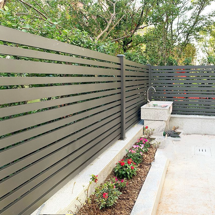 Zinc Steel Frame Metal Fence Panel Made in China for Villa Garden ...