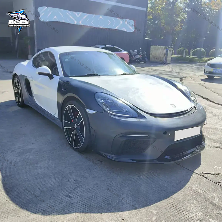 981 Upgrade 718 Style Body Kit for Porsche Cayman Boxster 981 Front ...