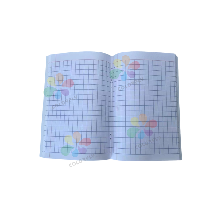 Exercise Book Size 160* 210 mm 80 Pages 4 Line with Left Margin & 1 ...