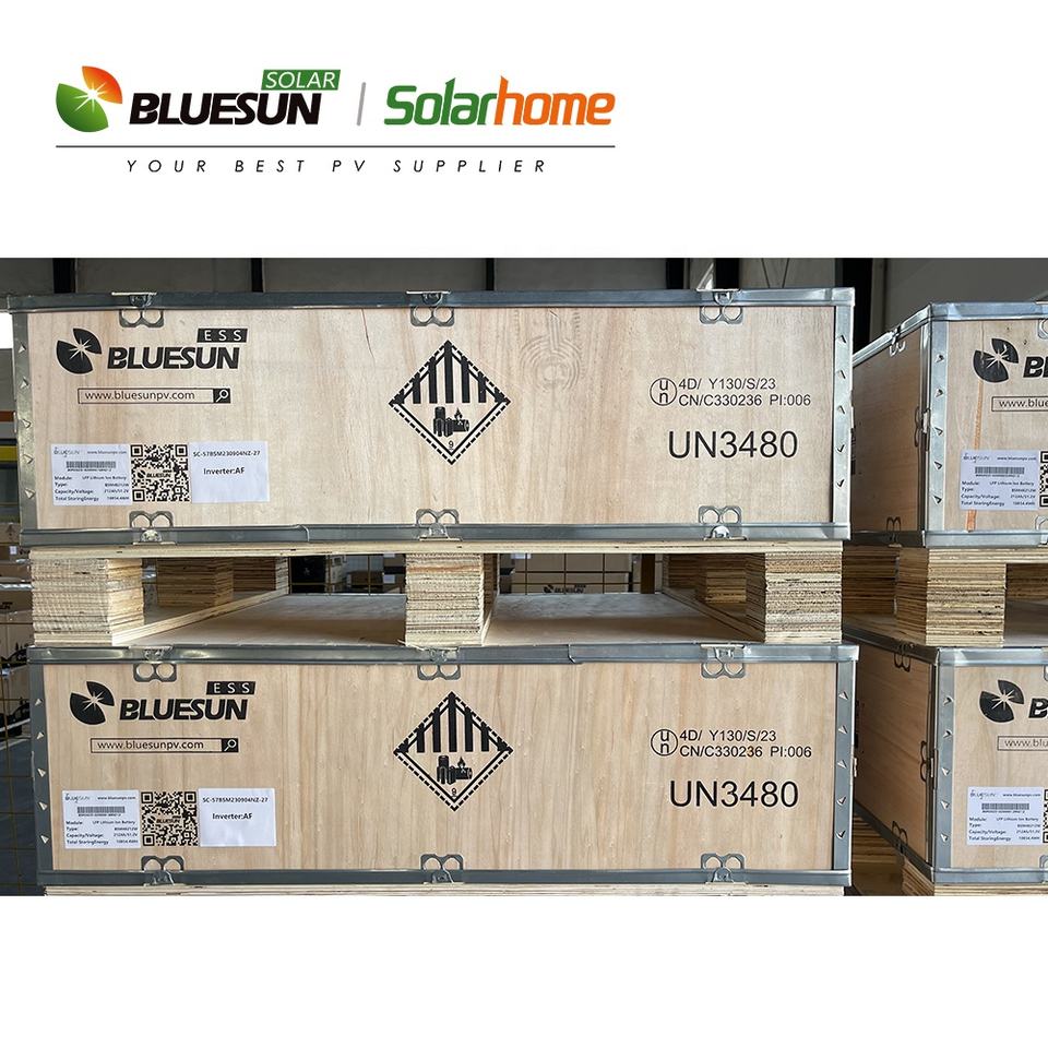 BLUESUN 20Kw-30Kw Stackable Lithium Ion Battery for Solar Energy ...