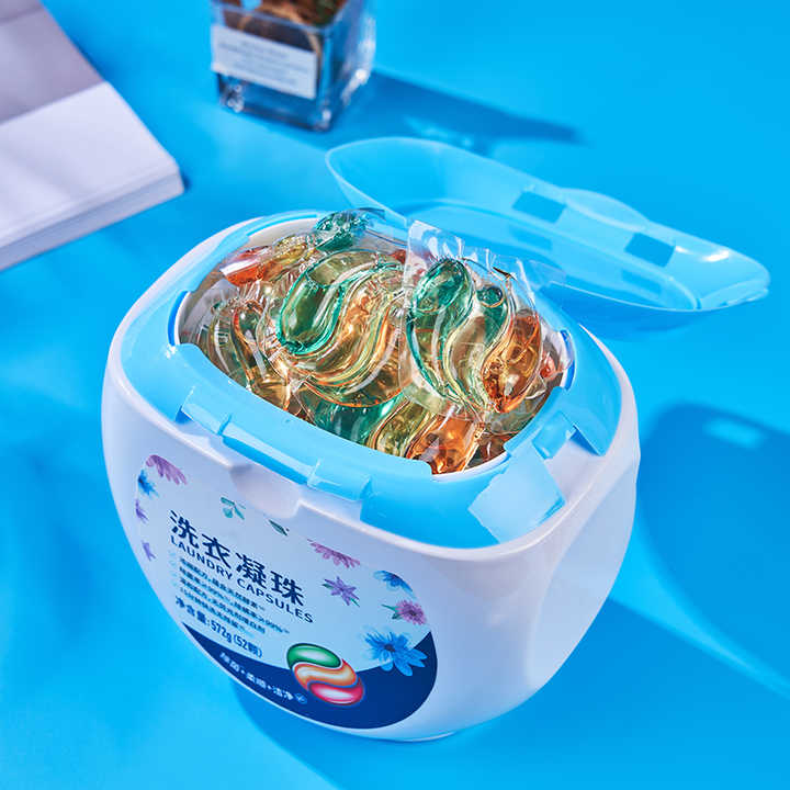 Customizable Disposable Laundry Detergent Capsule Machine for Apparel ...