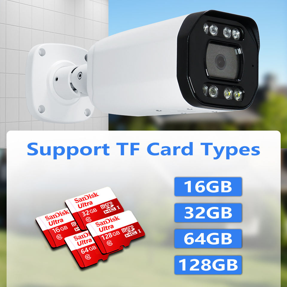 Hik-Connect Motion Detection 4K 8MP Sony Sensor H.265+ IP67 Zoom Lens ...