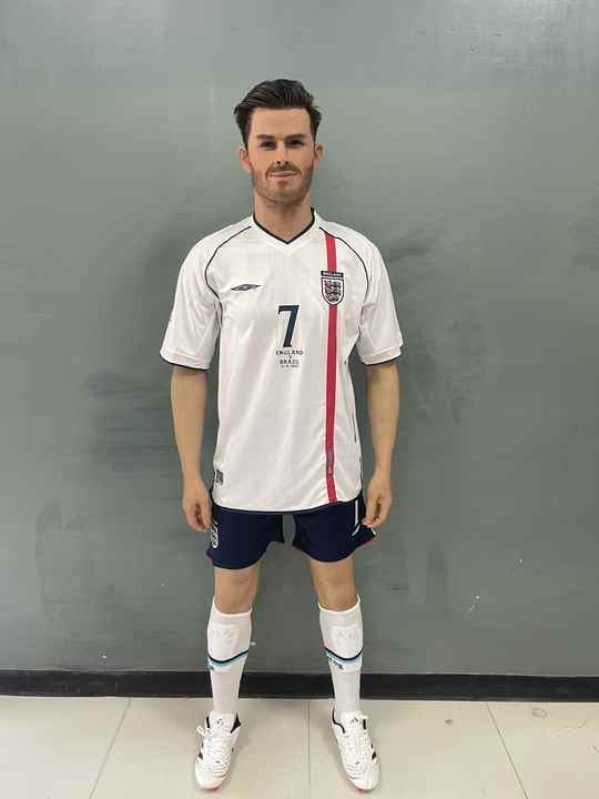 Life Size Wax Figure of Famous Football Star - Perfect for Museums and ...