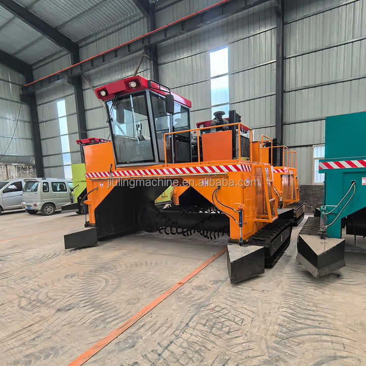 Agriculture Planting Soil Compost Turner Straw Chicken Waste Compost ...