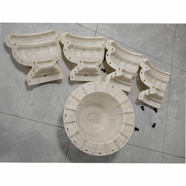 Durable ABS Plastic Flowerpot Molds - Perfect for Concrete