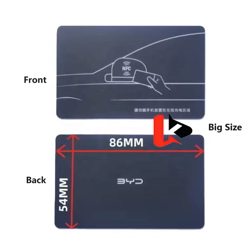 Original BYD Car Remote Key NFC Card for Atto 3, Dolphin, Han EV, Qin ...