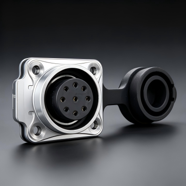 9-core Round signal Connector, Dust-proof, Water-proof and Resistant to ...