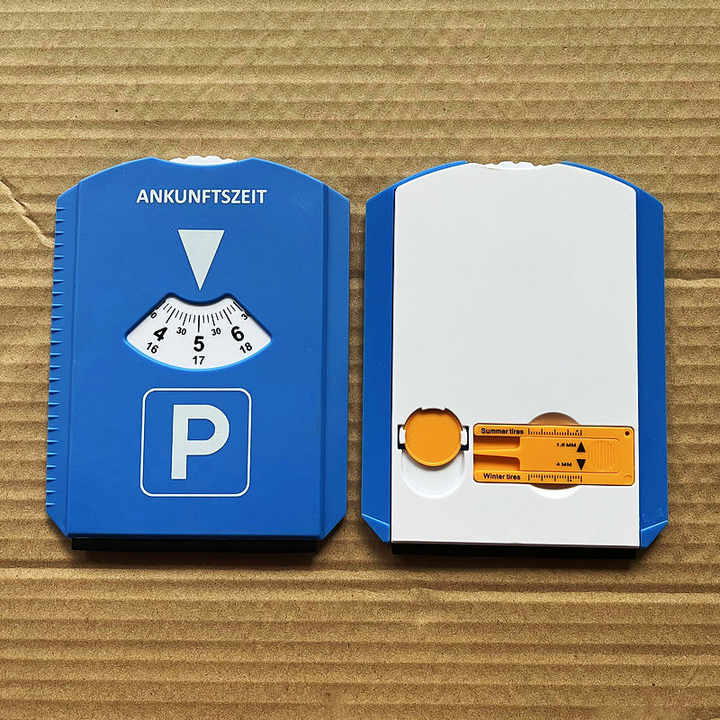 Durable Plastic Parking Disc - Perfect for Outdoor Shopping