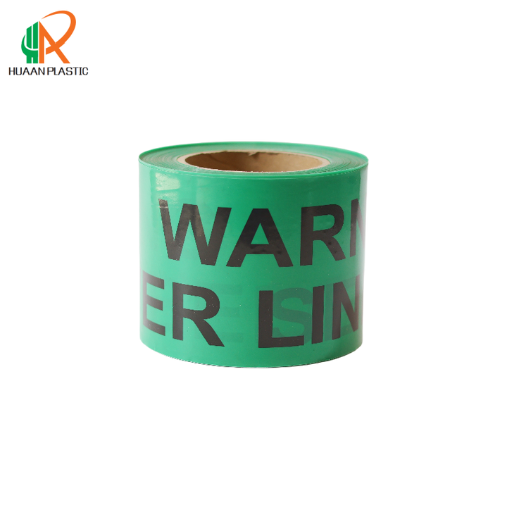 Red Waterproof Tear-Resistant Non-Adhesive PE Marker Cordon Tape Hazard ...