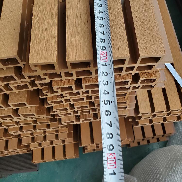 Customized Size WPC Wall Panel Exterior Decorative Anti-wear Moisture ...