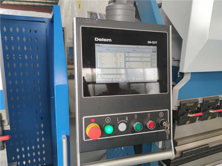 2024 Hot Sale DELEM DA53T CNC 3 Axis Press Brake WE67K 4+1Axis Bending Machine for Sheet Metal ...
