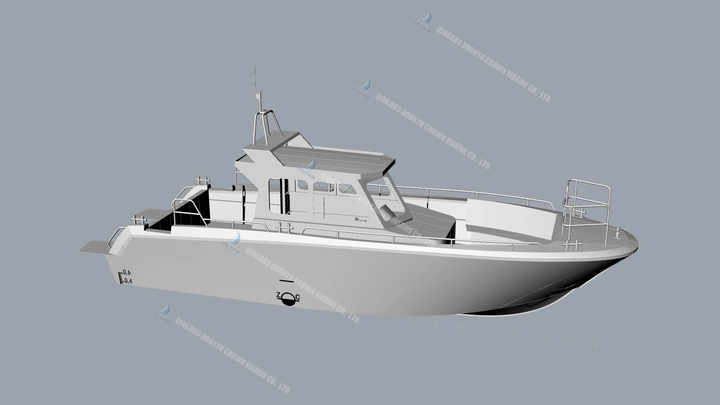 36 Feet Aluminum Alloy Ocean Exploration Official Boat with CE ...