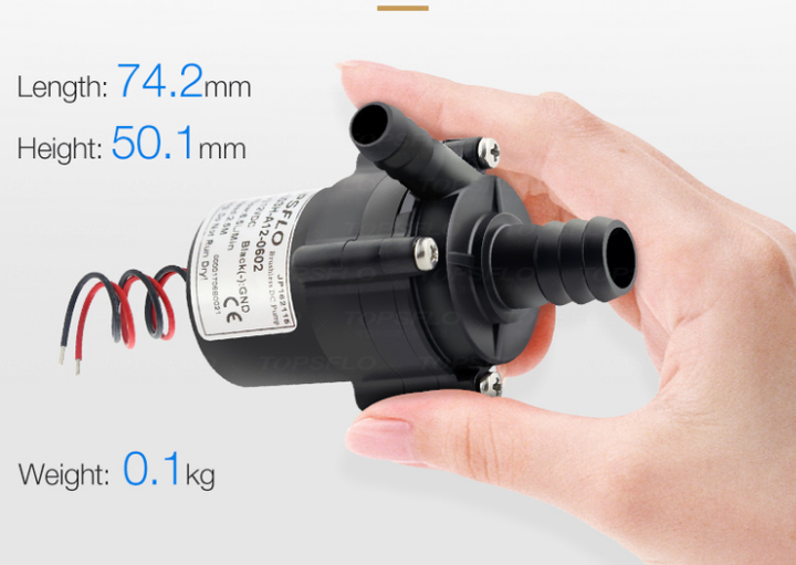 Low Noise 12V Small Water Pump for Coffee Machines - Ideal for Hot/Cold ...