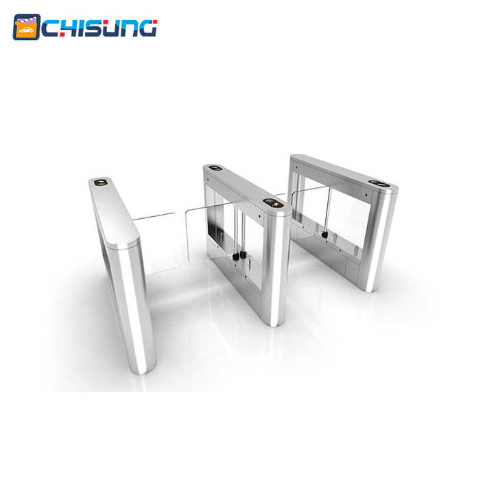 Swing Barrier Gate Turnstile with RFID Card Access Anti-Tailgating ...