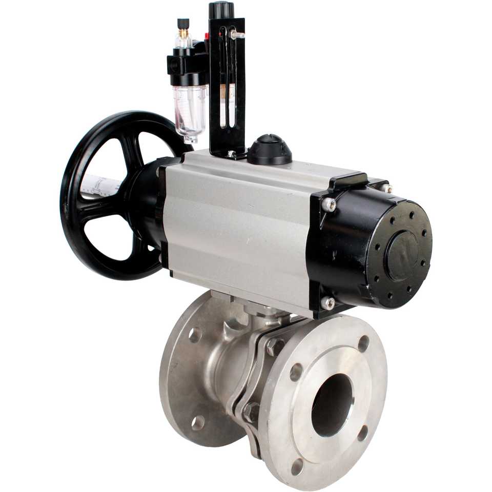 Stainless steel AISI 316 Control Valve DNOVA BV3232P(2pc)-FP-F-ISO-H ...