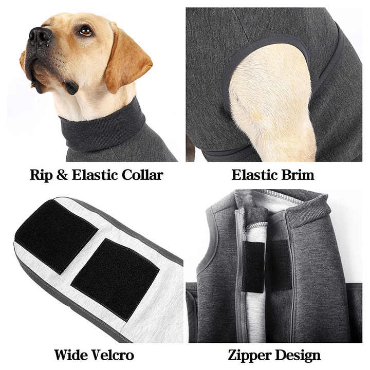 Joymay Pet Calming Coat Prevent Fright Cotton Fiber Polyester Dog ...