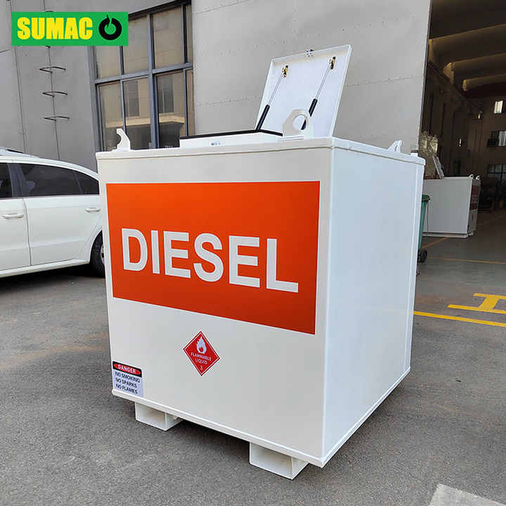 Sumac 1000L 2000L TransCube Ibc Fuel Tank Portable Mobile Diesel Gas ...