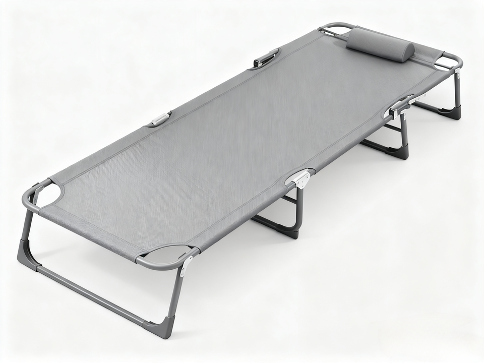 Folding Single Bed, Portable Office Nap Bed, Hospital Companion Bed ...