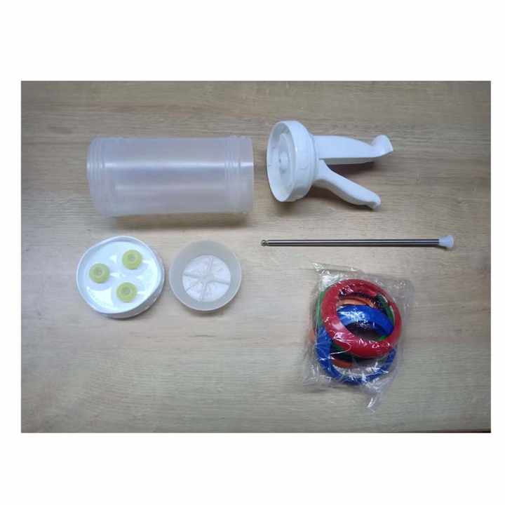 FIFO PP16X3-3 16oz Sauce Dispenser Gun - White Squeeze Bottle for ...