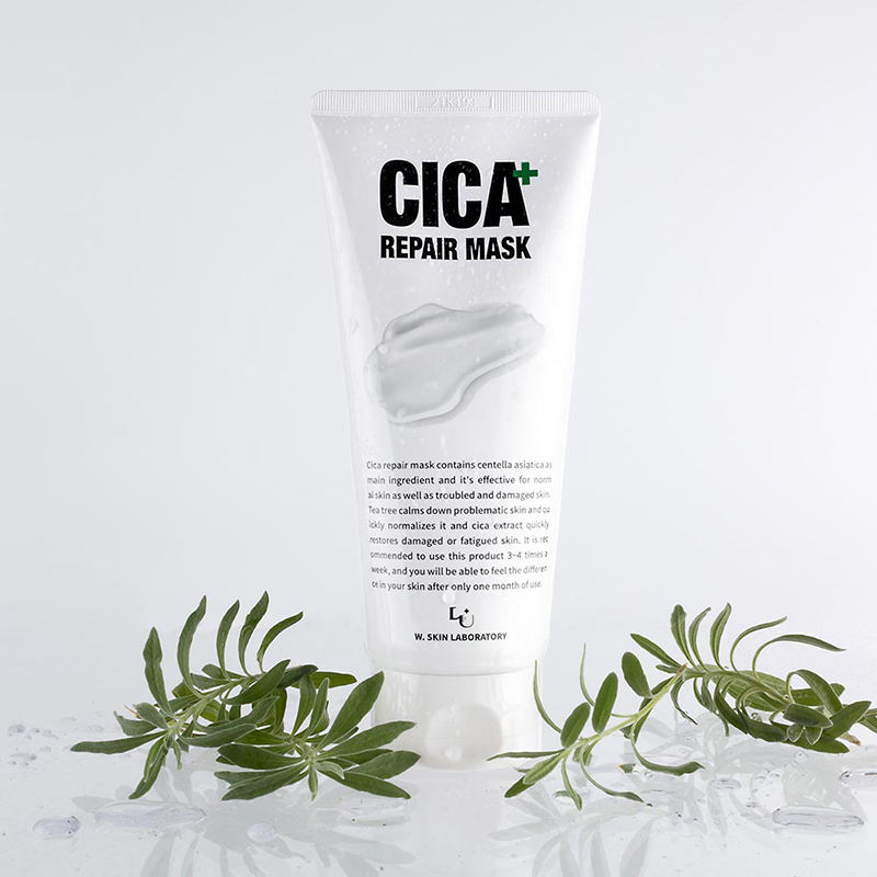 W.SKIN LABORATORY CICA PLUS REPAIR MASK 180ml Peel Off Repair Mask for ...