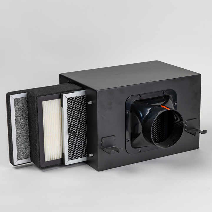 Metal PM2.5 Filter Box with HEPA Filter - High Efficiency
