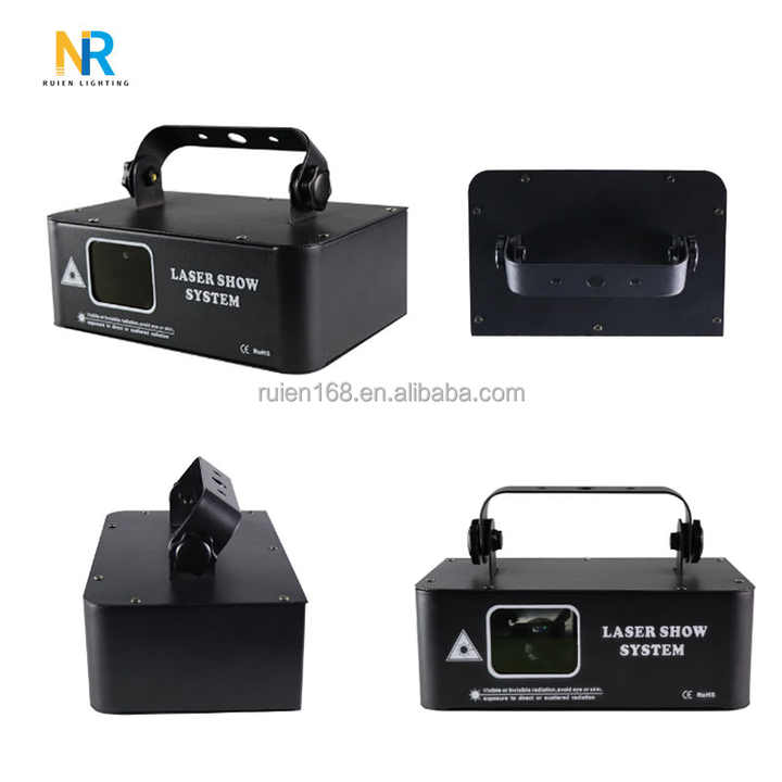 500mw RGB Laser Beam Scanner Projector for Club Lighting
