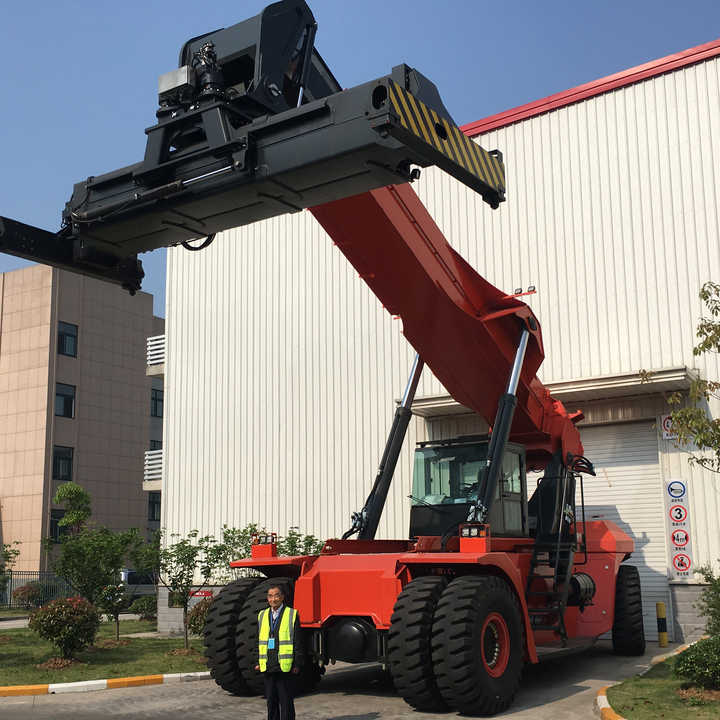 RSH4532 45T Logistics Machinery Diesel Telescopic Reach Stacker for ...