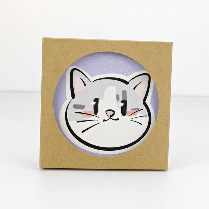 Customizable 10.3CM Ceramic Coasters Blank Absorbent Beverage Mats Tea ...