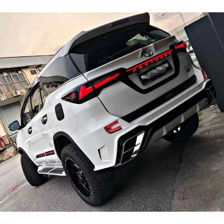 Factory Rear Bumper for Fortuner 2016-2021 Ramand style Modify Rear ...
