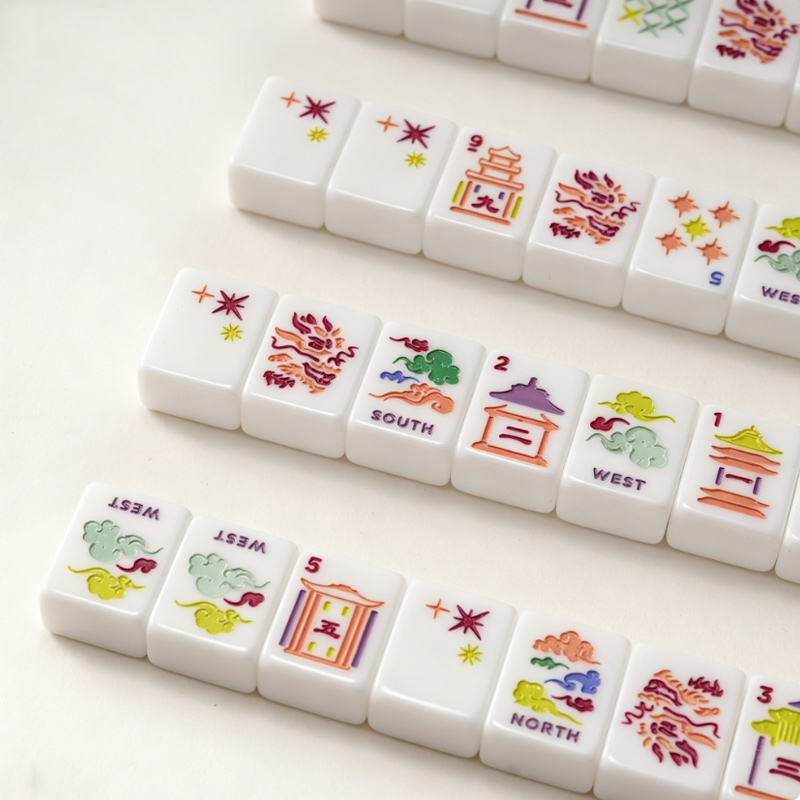 American Mahjong Set for Enthusiasts Featuring 160 Tiles and ...