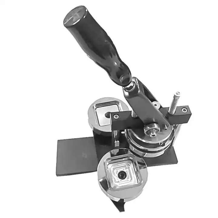 DIY Button Making - Square Button Maker Machine by COLORDOWELL