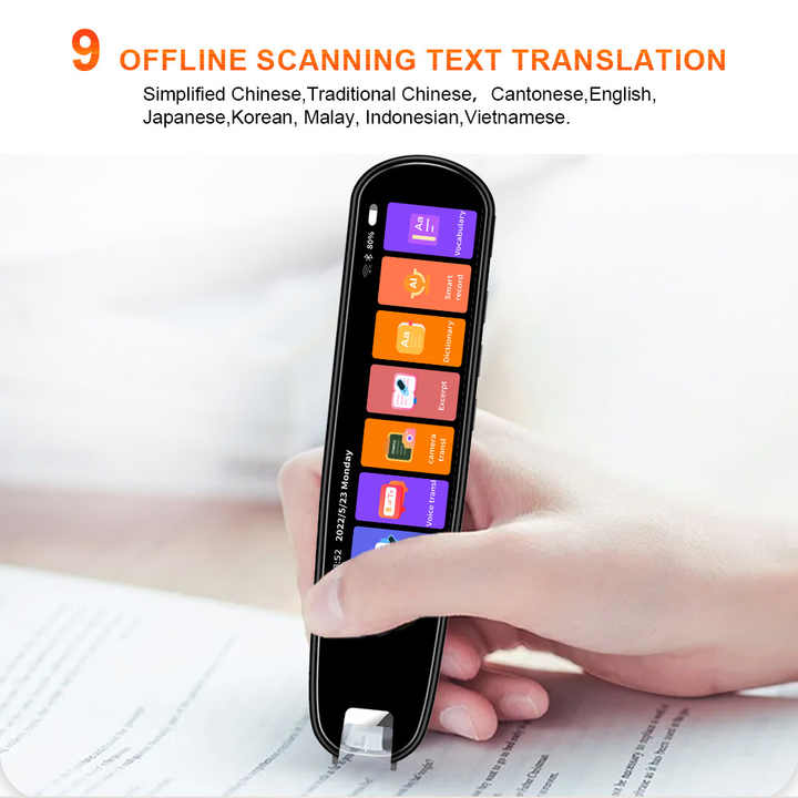 Somall MD04 Touch Screen AI Translator Pen - 134 Languages