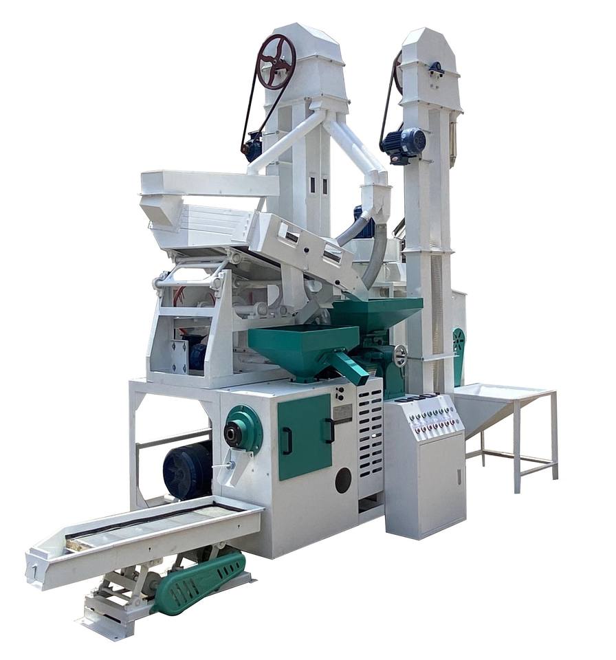 Sunfield Rice Milling Machine Rice Mill with Engine Motor & Bearing ...