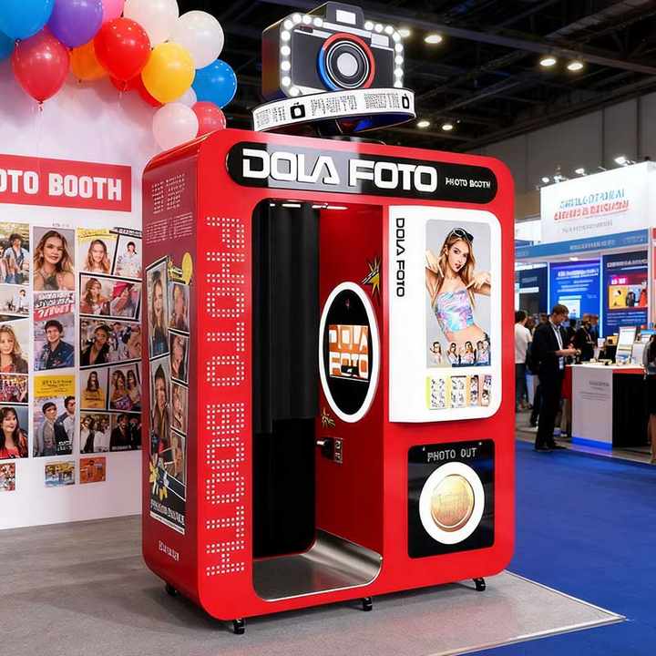 Customize Photo Booth Self-Service Vending Machine Digital Photo ...